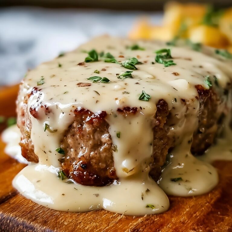 Chicken Cordon Bleu-Inspired Meatloaf with Dijon Gravy Recipe ...