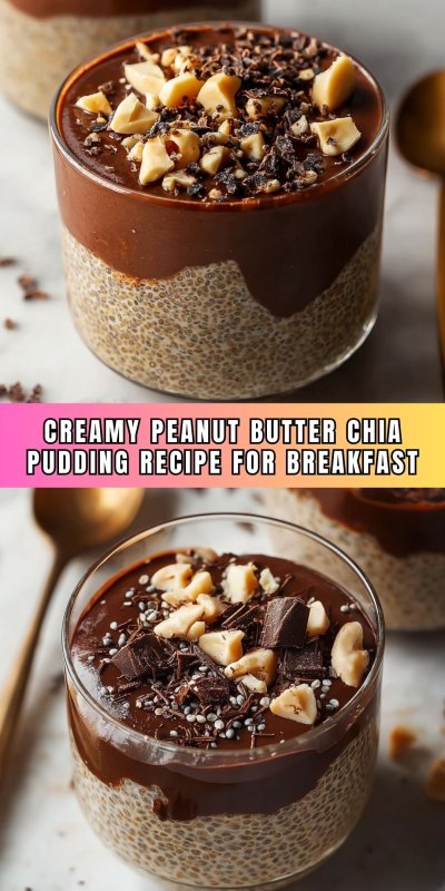 Creamy Peanut Butter Cup Chia Pudding Recipe – sweetindulgencescakes