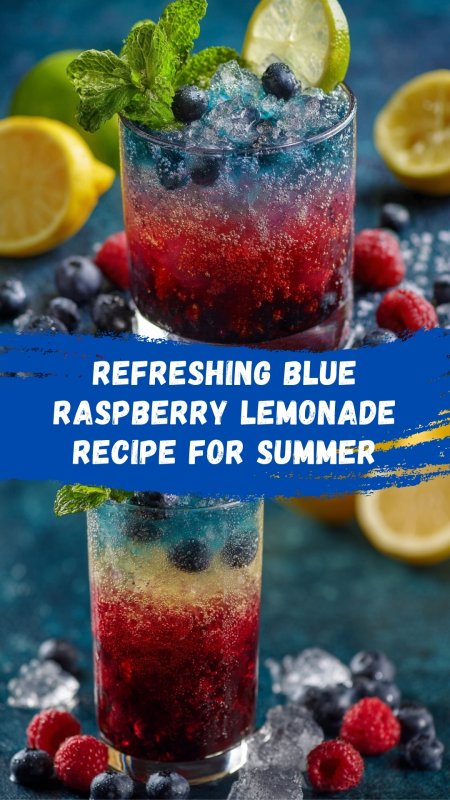 Blue Raspberry Lemonade Recipe – sweetindulgencescakes